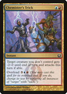 4x Chemister's Trick - NM/LP - Return to Ravnica Block SPARROW MAGIC | eBay