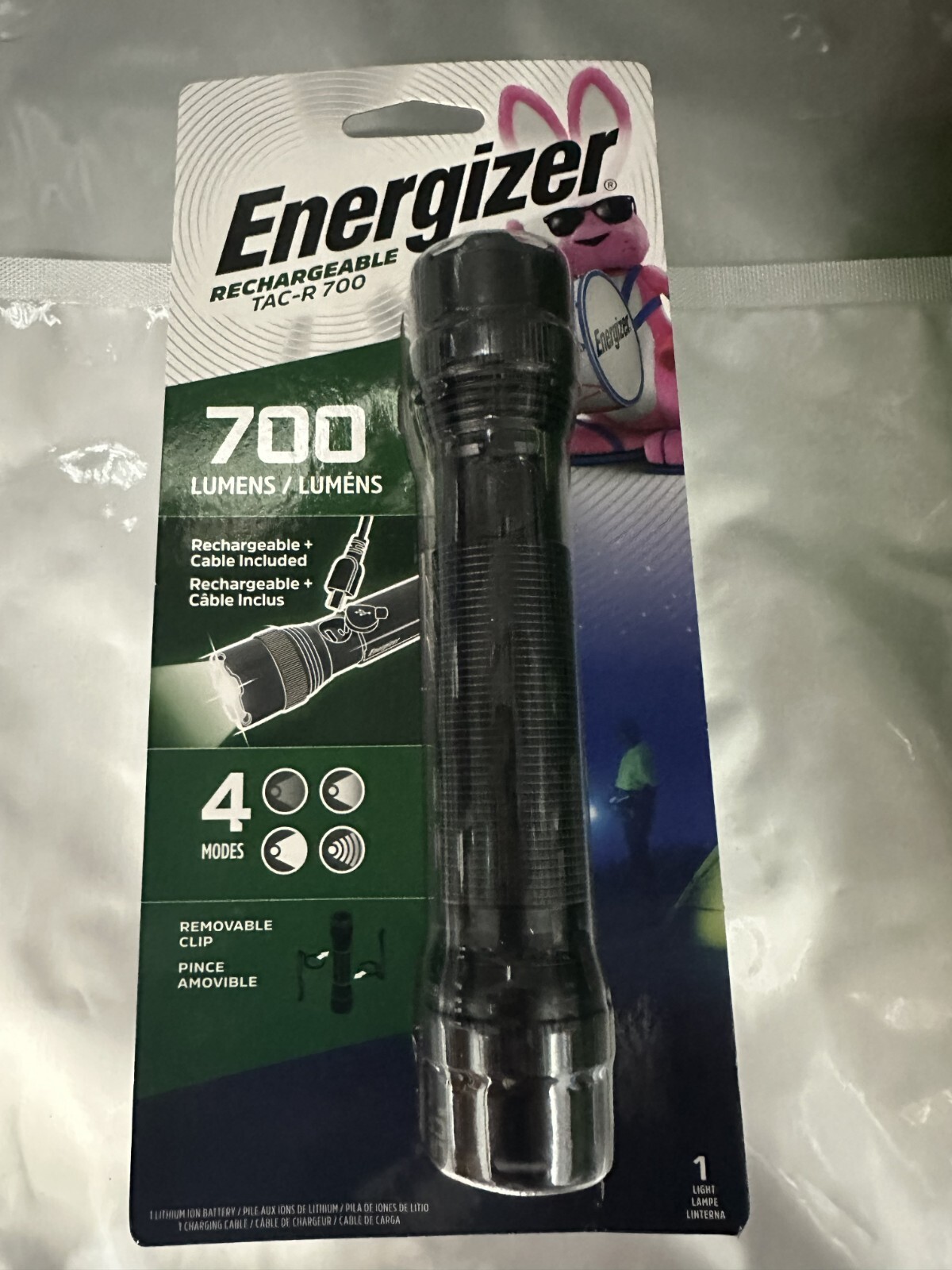 Energizer TAC-R 700 Lumens Rechargeable LED Tactical Flashlight | eBay