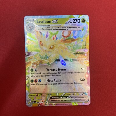 Leafeon ex 006/131 Sv: Prismatic Evolutions Holo | eBay