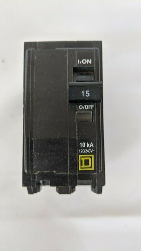 *NEW* Square D QO215, Plug-in Mount, 120/240 Volt, 2 Pole Circuit ...