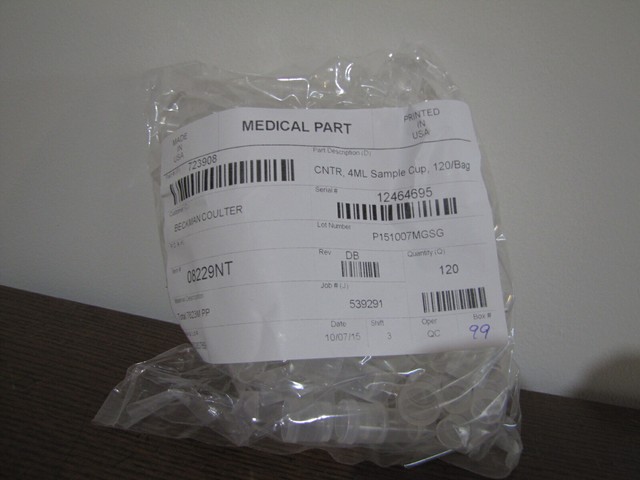 Beckman Coulter Vi-cell 4ml Sample Vials 383721 for sale online | eBay