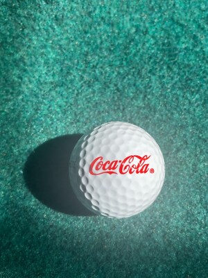 Lot of 5 Cola Pop Logo Golf Balls (Coca Cola, Pepsi, 7UP) | eBay