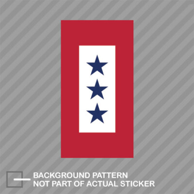 3 Blue Stars Service Flag Sticker Decal Vinyl armed forces three served ...