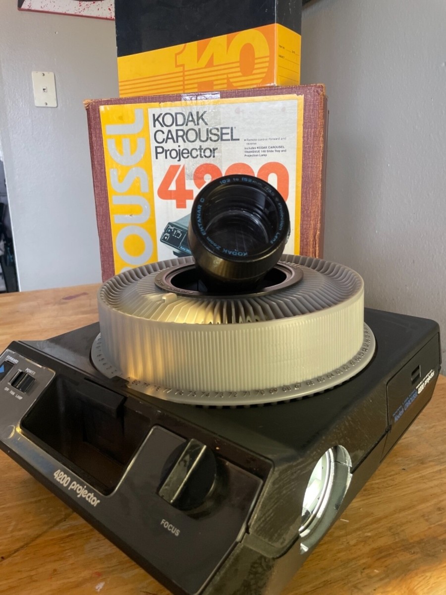 Slide Projector Slides Retro Slide Projector Slides Tray Stock Photo