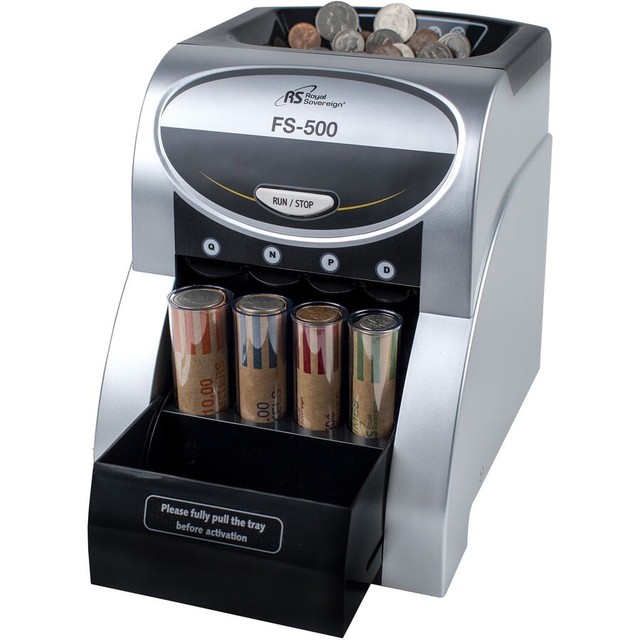Royal Sovereign One Row Electric Coin Sorter Patented Anti-jam ...