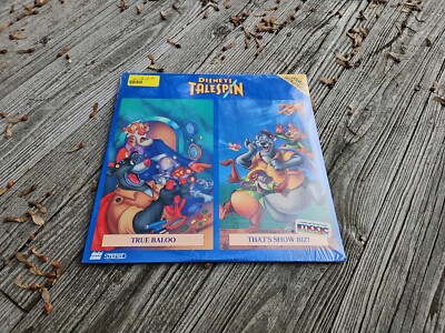 DISNEY'S TALESPIN VOLUME 1 Laserdisc LD TRUE BALOO/THAT'S SHOW BIZ ...