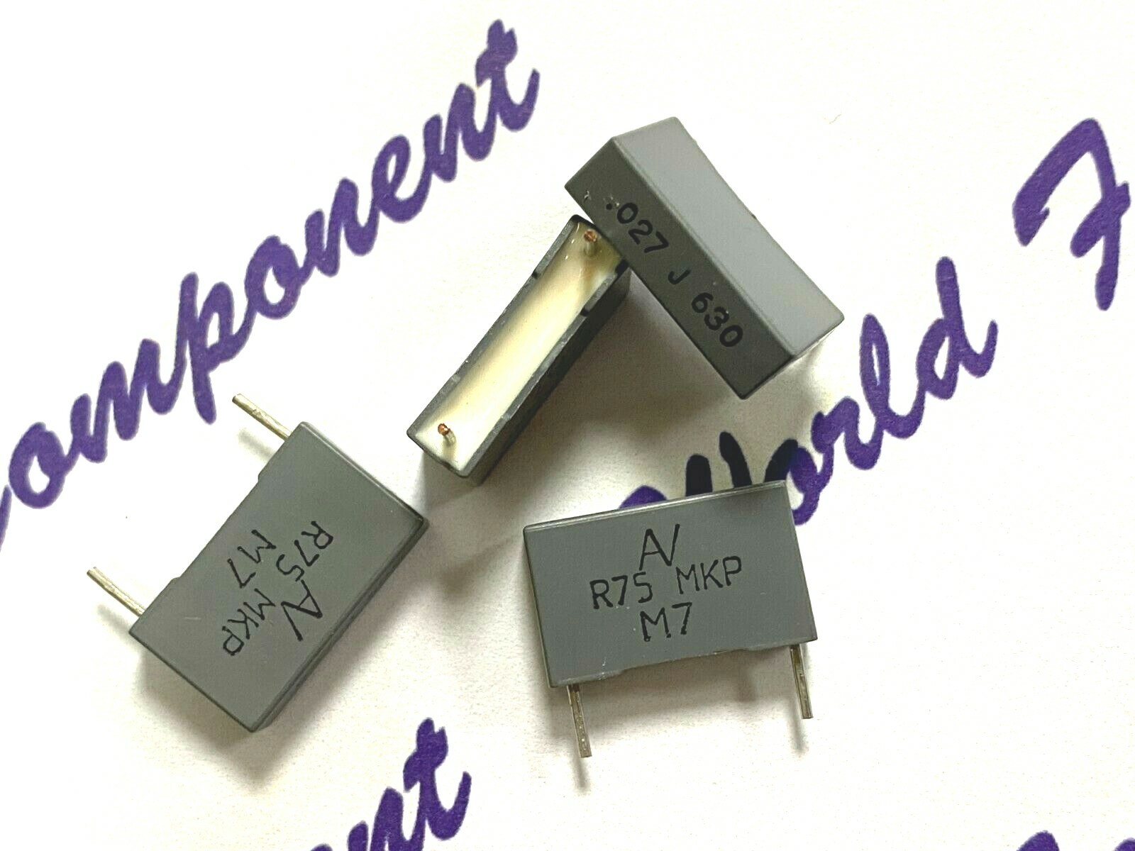 20pcs- ARCOTRONICS 0.027uF (0,027µF 27nF) 630V 5% R75 MKP pitch:15mm ...