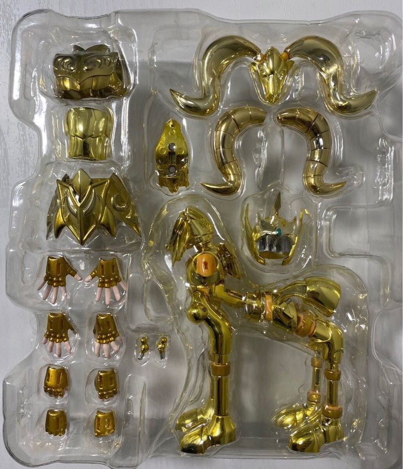 Saint Seiya saint cloth myth EX Aries Mu action figure Bandai | eBay