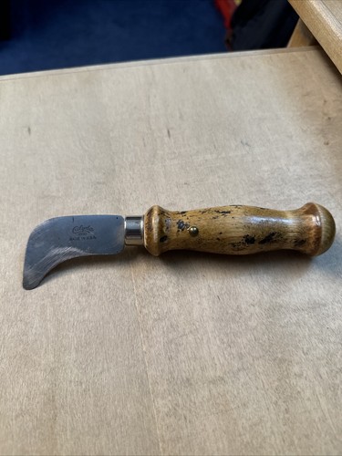 vintage Clyde 1850 Cutlery U.S.A linoleum carpet shingle offset blade ...