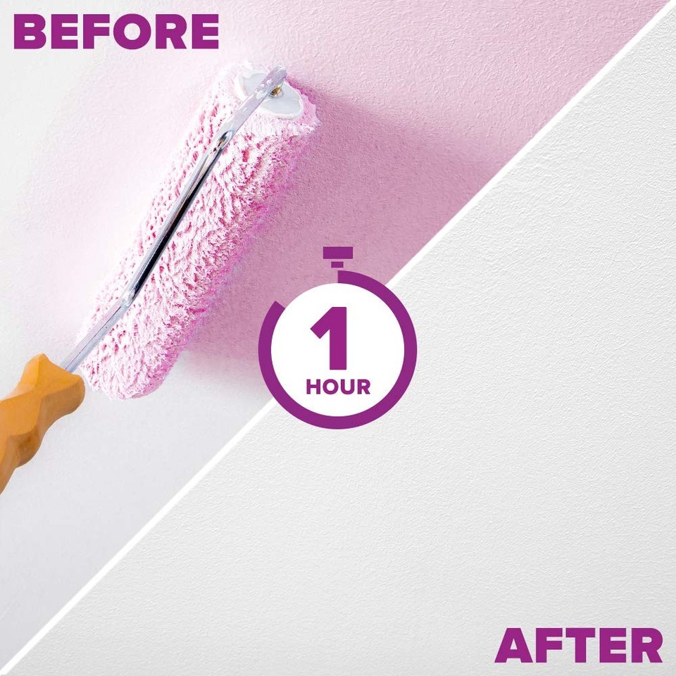 INSL-X Color-Changing Acrylic Ceiling Paint White 1 Gallon 128 Fl Oz ...