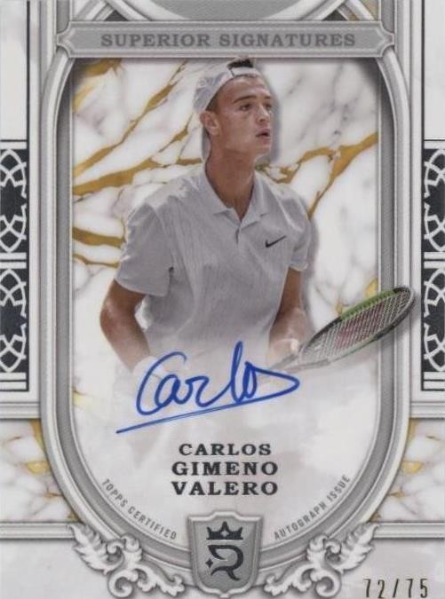2024 Topps Royalty - Superior Signatures Carlos Gimeno Valero #SS-CGV ...