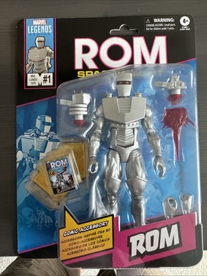 Hasbro Marvel Legends Series Comic Books Rom Spaceknight 6" Action ...