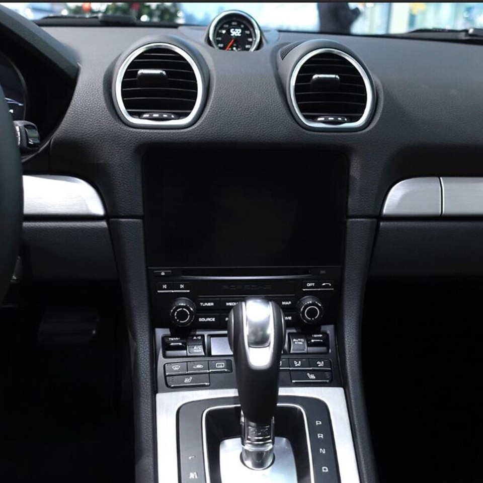 Sport Chrono Stopwatch Mounted Dashboard Black for Porsche 718 Boxster ...