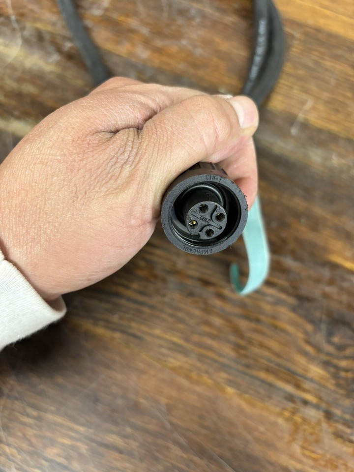 Power cord with Amphenol C16-1 Circular Connector 4-Pin Female to L5 ...