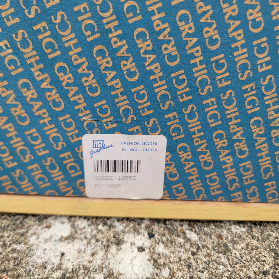 Figi Graphics Priscilla & Wess Weaver Woman Paper Cast Art Southwestern ...