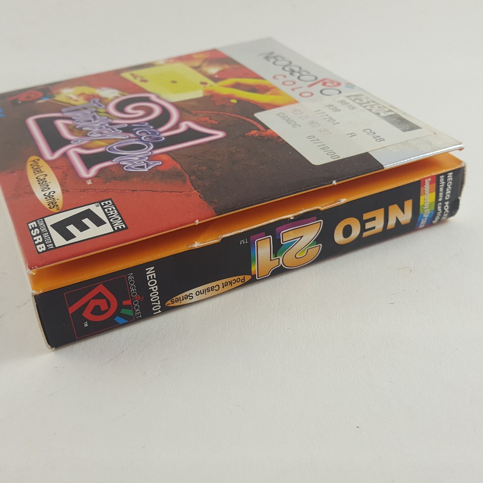 RARE Neo Geo Pocket Neo 21 - Game - USA Version - with Box - Manual ...