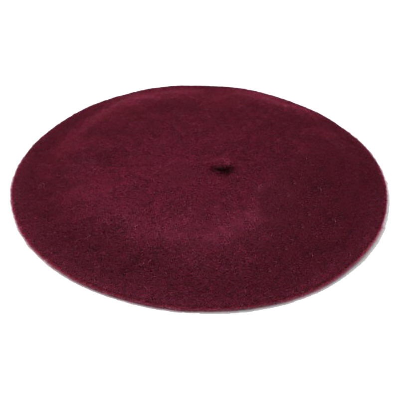 Van Der Linn Plain Beret Unisex Wool Warm French Hat | eBay UK