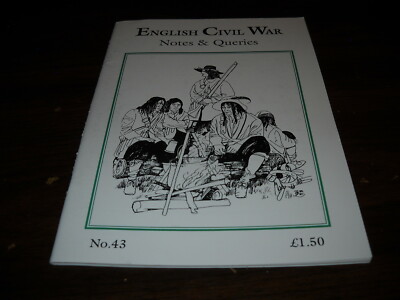 English Civil War Notes and Queries Issue 43 | eBay