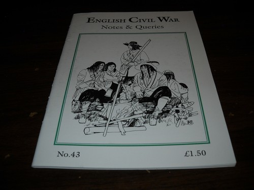 English Civil War Notes and Queries Issue 43 | eBay