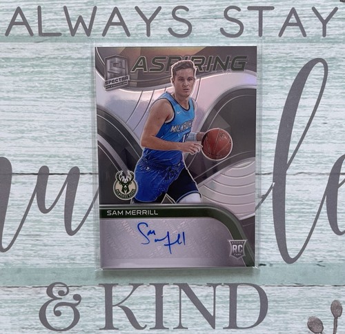 2020-21 Panini Spectra - Aspiring Autographs #ASP-SMR Sam Merrill /49 ...