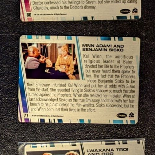 2017 Women of Star Trek 50th Anniversary Winn Adami #77 Metal Card ...