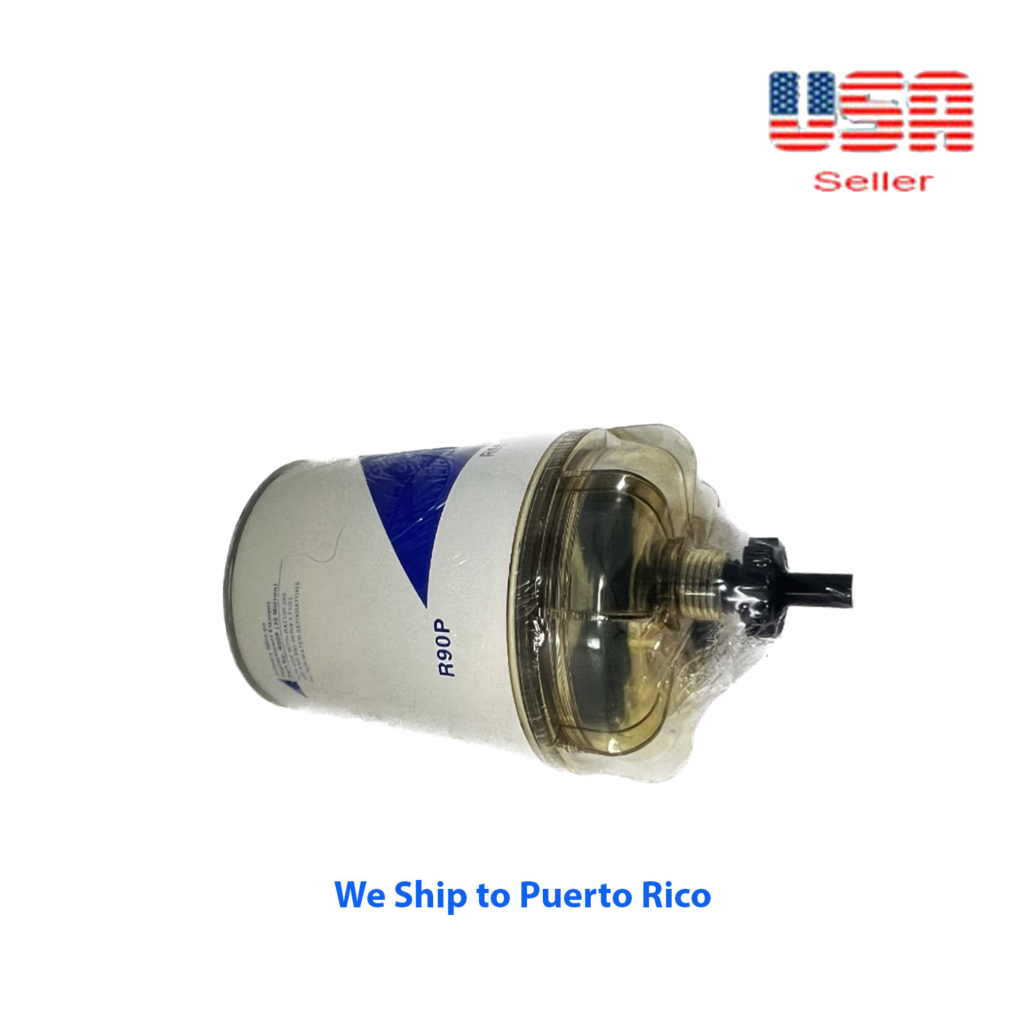 12 R90P Fuel/Water Separator Filter Fit: Caterpillar Cummins Isuzu ...