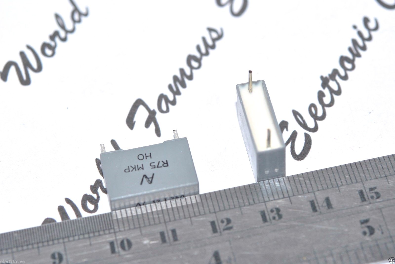 4pcs - ARCOTRONICS 0.18uF (0,18µF) 250V 5% pitch:15mm R75 MKP Capacitor ...