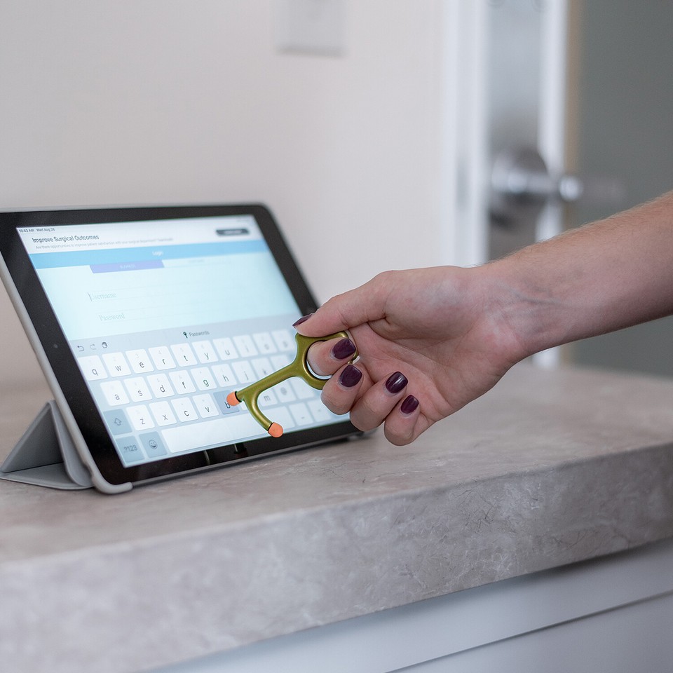 ELK Contactless Clean Key Opener Tool with Stylus - ATM, Elevators ...