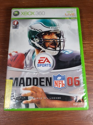 Madden NFL 06 (Xbox 360, 2005) Complete w/ Manual CIB McNabb Cover ...