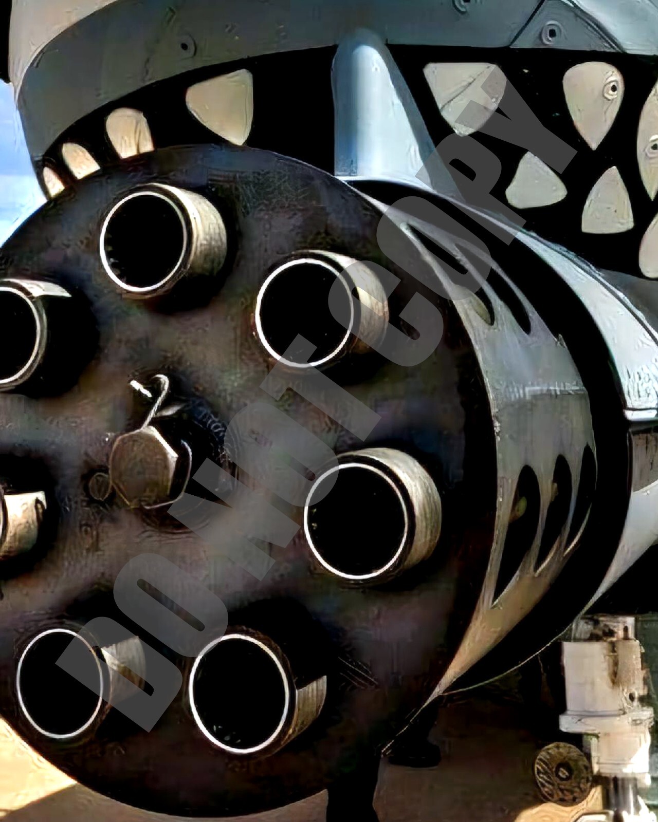 U.S. Air Force A-10 Warthog Thunderbolt Jet GAU-8 Avenger Gun 8x10 ...