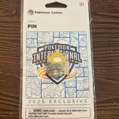 Pokemon - Psyduck Pin (2025 International Championships) Exclusive! | eBay