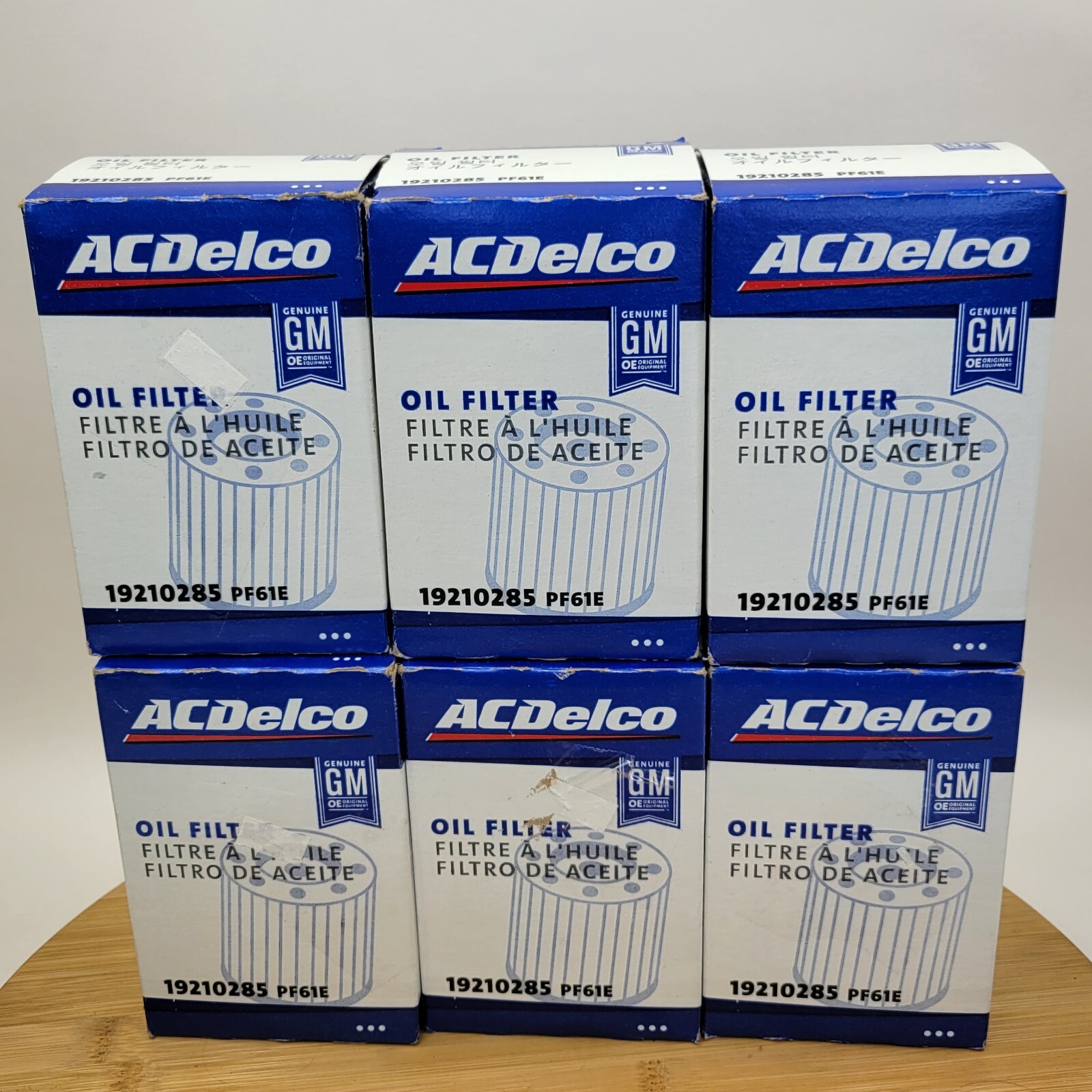 ️🔥 NEW - Genuine GM ACDelco Engine Oil Filter 19210285 PF61E Set Of 6 ...
