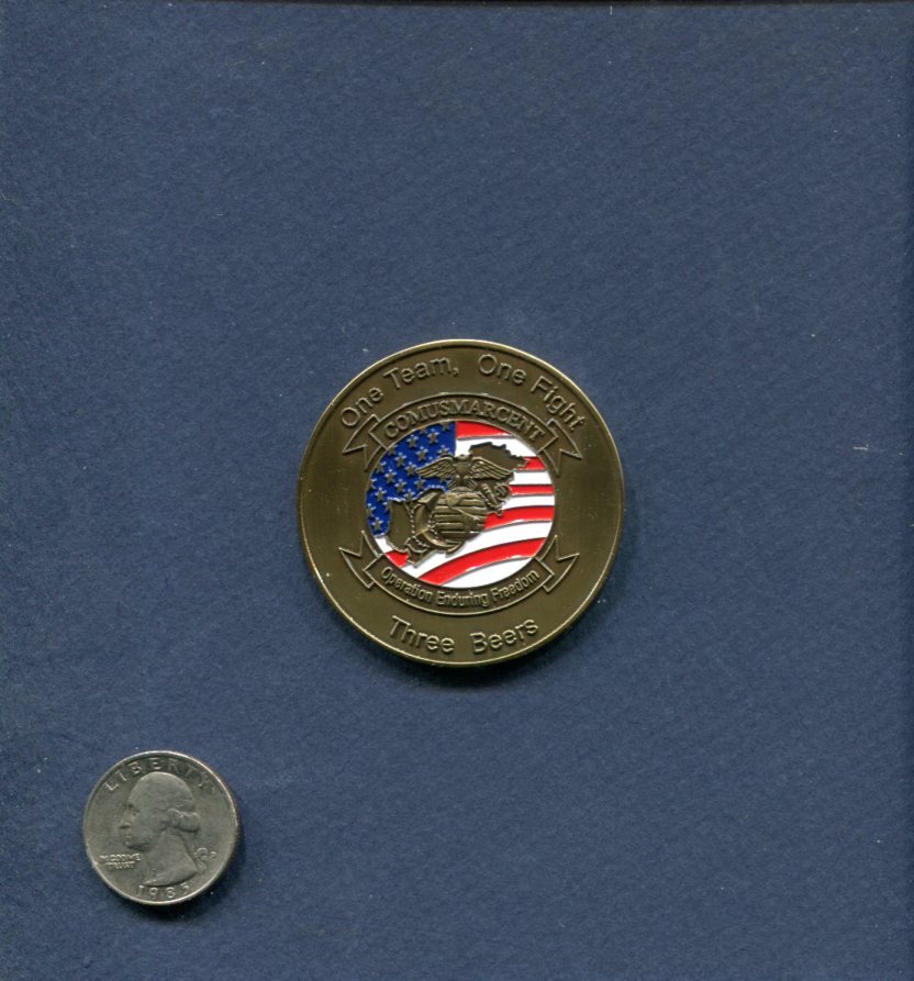 COMUSMARCENT Challenge Coin USMC CENTCOM Marine Central Command ...