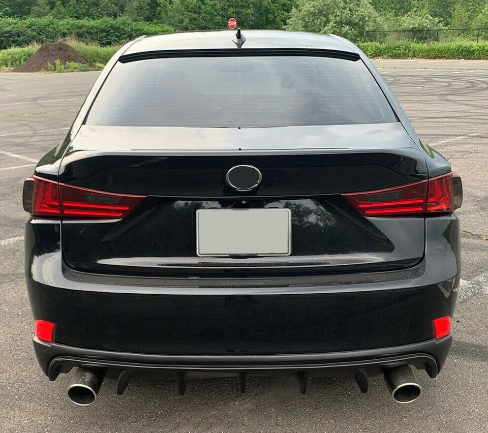For 2014-2016 Lexus IS250 IS350 IS200T F Sport Rear Lower Diffuser Lip ...