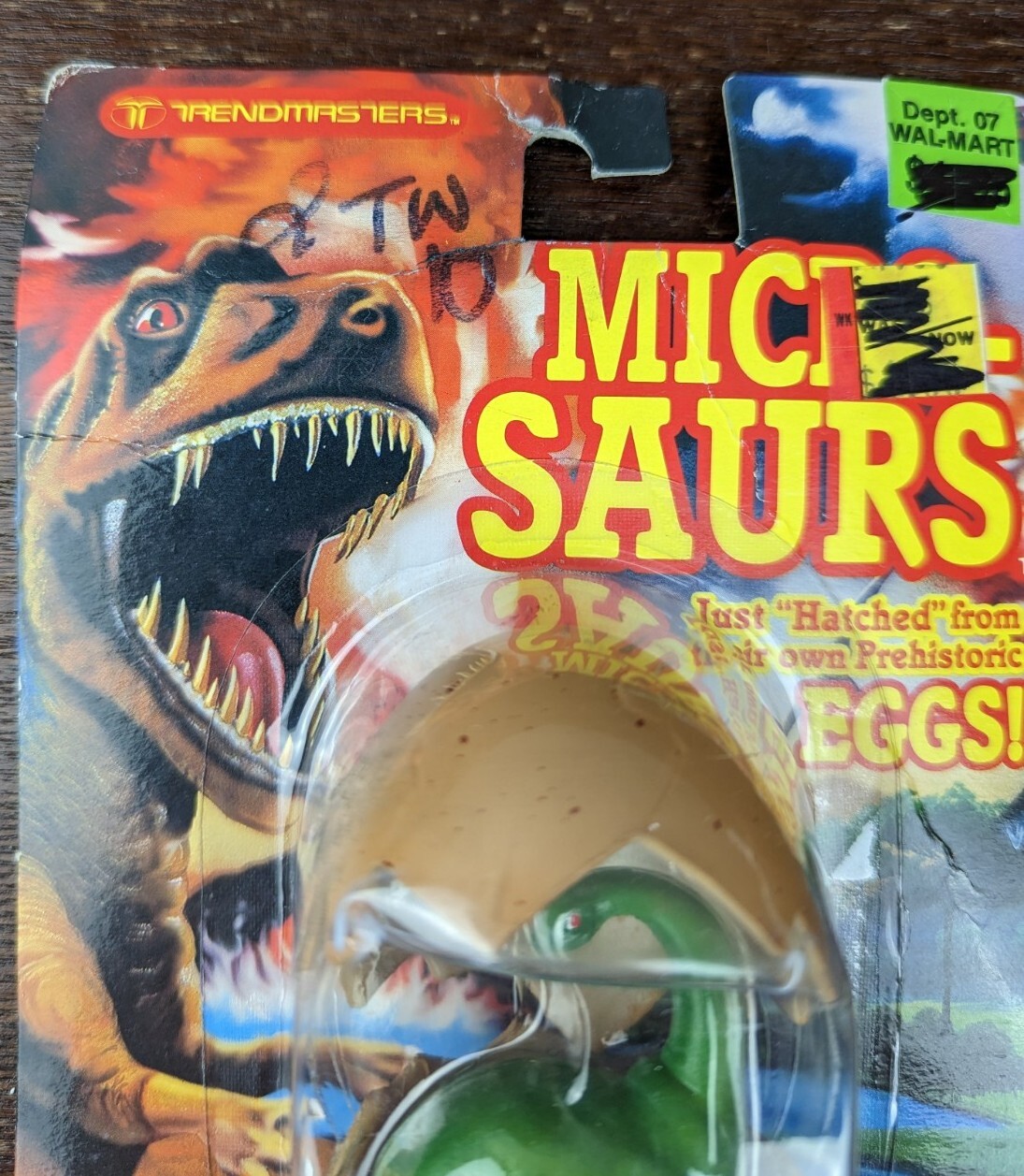 Vintage Trendmasters 1992 Microsaurs Prehistoric Egg Dinosaur New ...