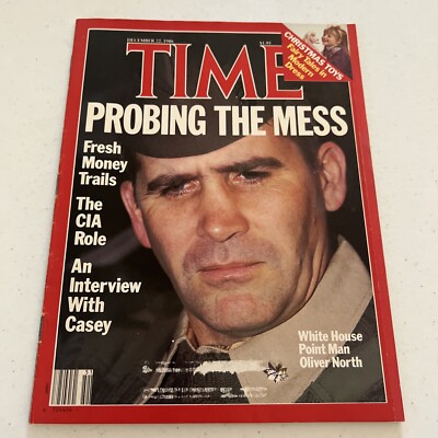 Time Magazine December 22 1986 Oliver North | eBay