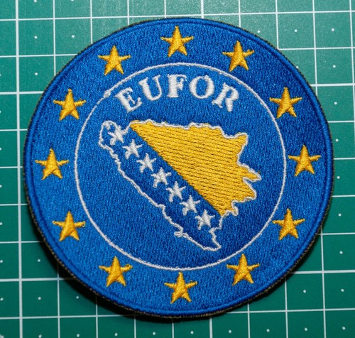 Patch: "EUFOR", Bundeswehr, EUROFORCE, European Union Force, ALTHEA | eBay