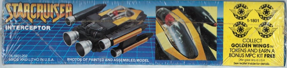 Starcruiser Interceptor Scale Model Kit - MPC - Gerry Anderson | eBay