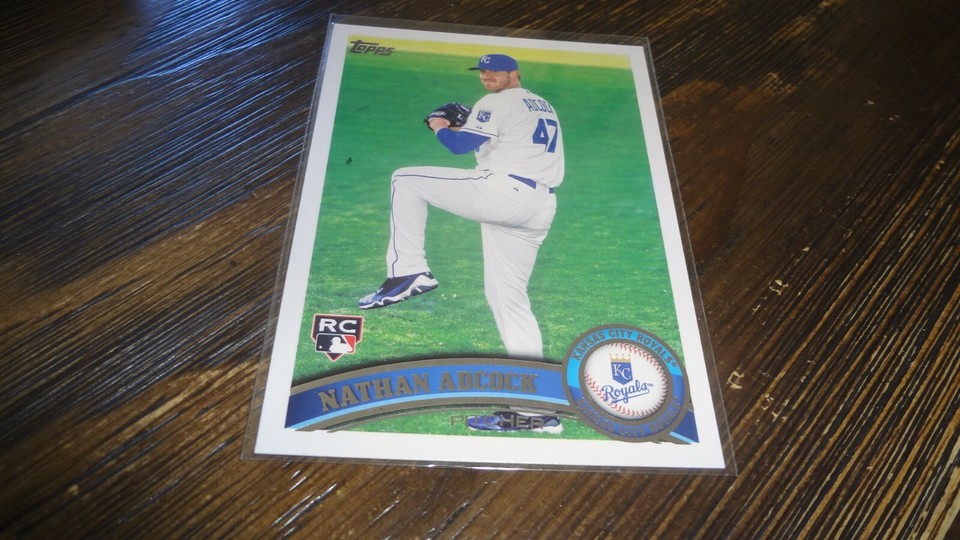 2011 TOPPS # 503 NATHAN ADCOCK BASEBALL CARD | eBay