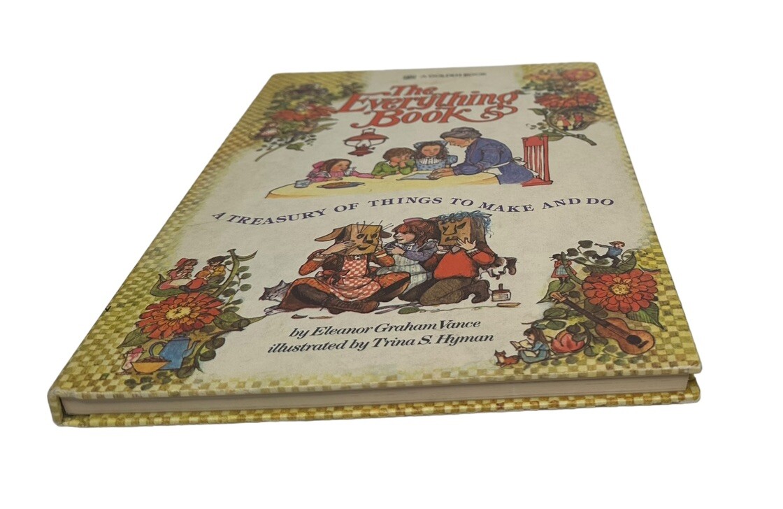 Vintage Golden Book The Everything Book 1974 Hardcover Things to Make ...