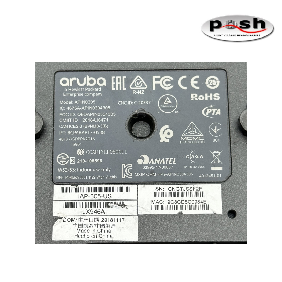 ''Lot of 5'' Aruba APIN0305 Wireless Access Point for 300 Series P/N ...
