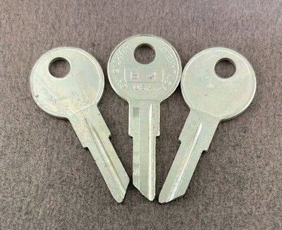 Lot of 3 B4 1098XL GM38 Type Key Blanks for Briggs & Stratton 321106 ...