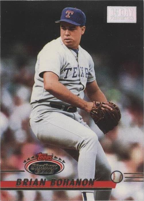 1993 Topps Stadium Club - Brian Bohanon #154 1st Day Issue for sale ...