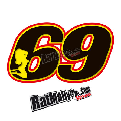 SEXY 69 RACE NUMBERS - STICKERS DECALS GRAPHICS x3 *v2016* | eBay