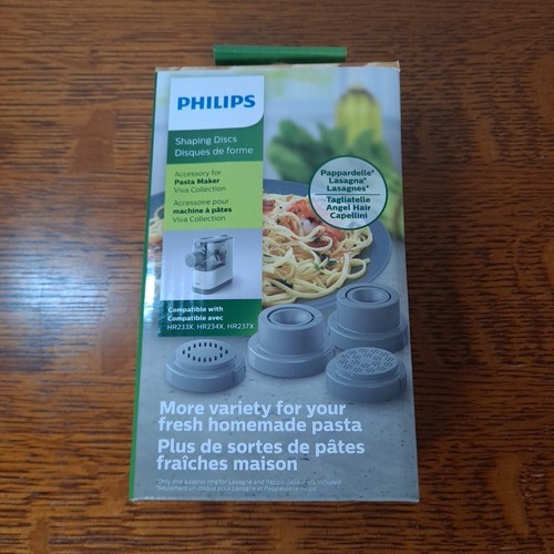 Philips HR2484/00 Pasta Maker 4-in-1 Accessory Shape Kit GREY for sale ...