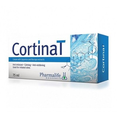 Crème CortinaT - pour peaux irritées - crème aux extraits de réglisse ...