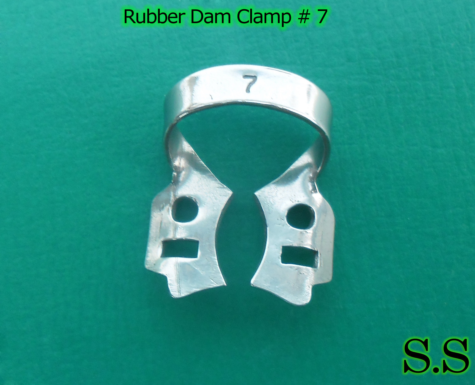 3 Endodontic Rubber Dam Clamp # 7 Dental Instruments | eBay