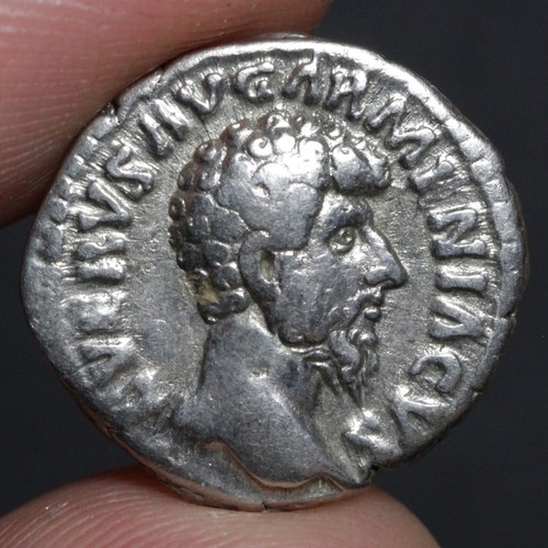 Lucius Verus Denarius Ancient Roman Empire Silver Coin VF 163AD Armenia ...