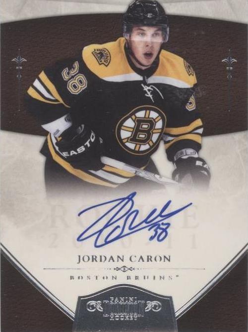 2010-11 Panini Dominion - Jordan Caron #156 /199 (AU, RC) for sale ...