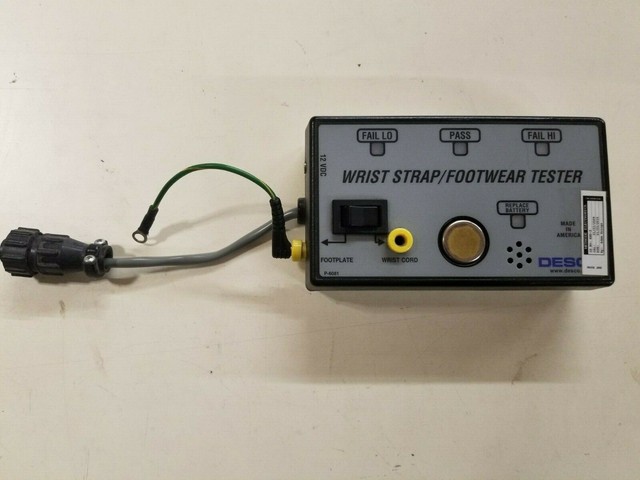 Desco 19250 Combo Wrist Strap Footwear Tester 9vdc for sale online | eBay